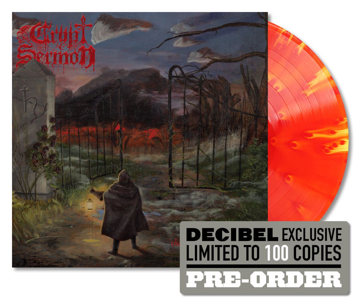 Crypt Sermon The Stygian Rose Decibel Exclusive Ochre Streaked Oran