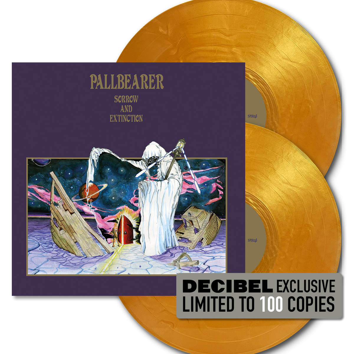 PALLBEARER – SORROW AND EXTINCTION [EXCLUSIVE DECIBEL HALL OF FAME GOL ...