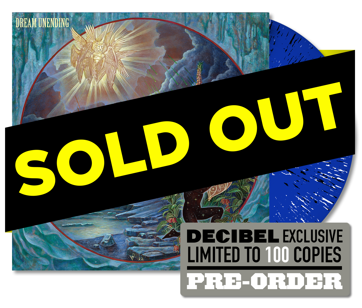 Dream Unending - Song of Salvation ROYAL BLUE WITH BLACK & WHITE SPLAT ...