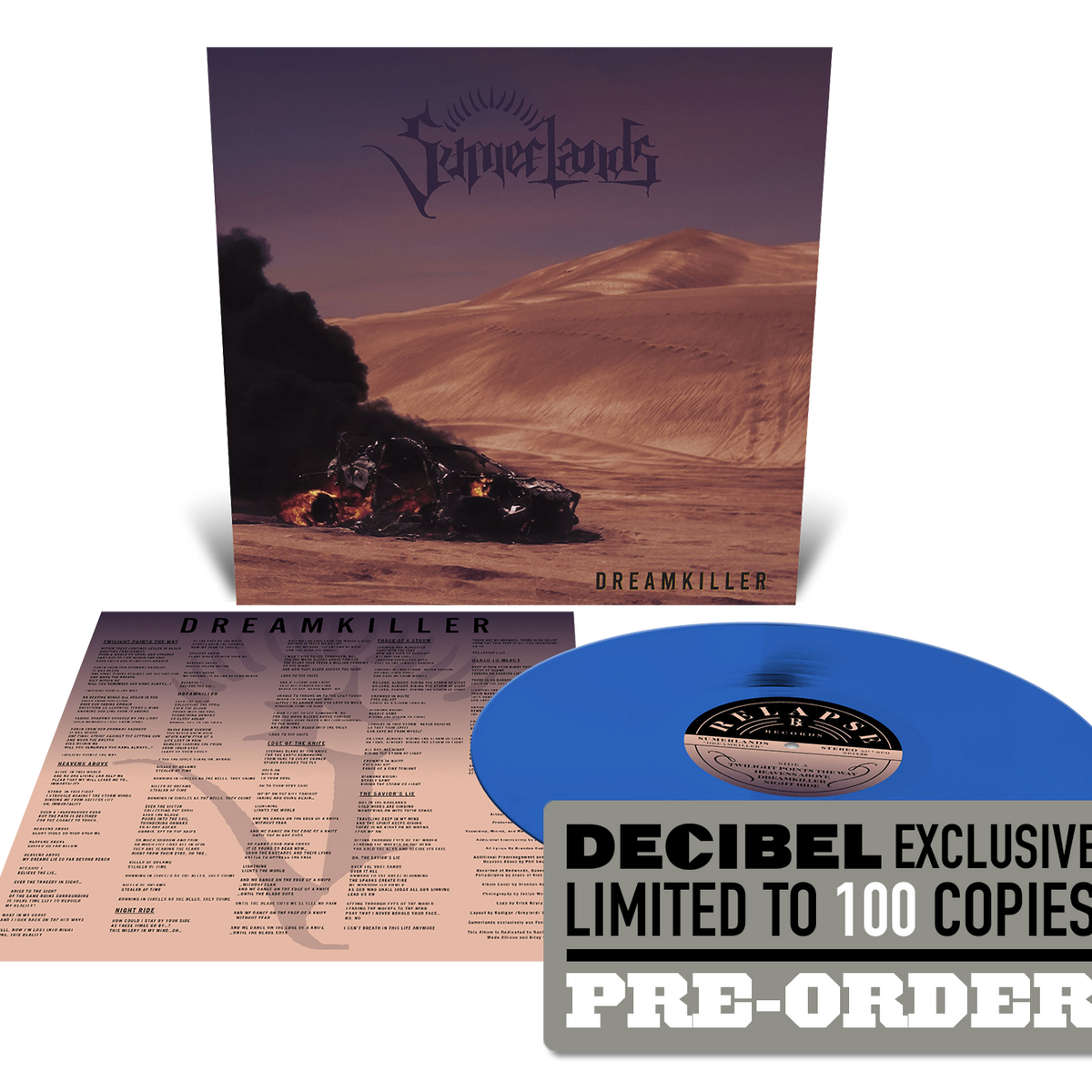 Sumerlands - Dreamkiller DECIBEL-EXCLUSIVE BLUEJAY VINYL – The Decibel ...