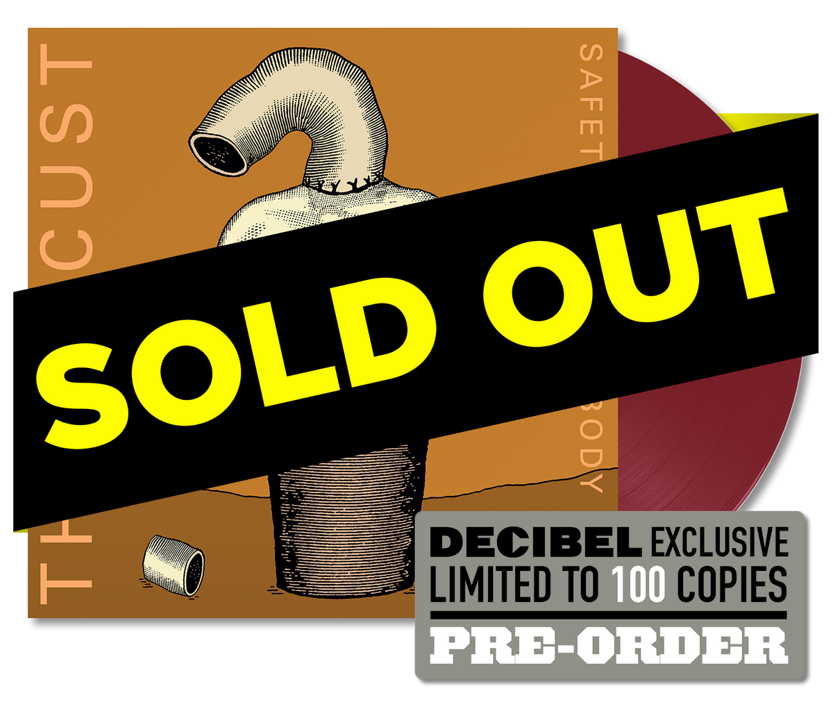 The Locust - Safety Second, Body Last DECIBEL EXCLUSIVE OXBLOOD VINYL ...